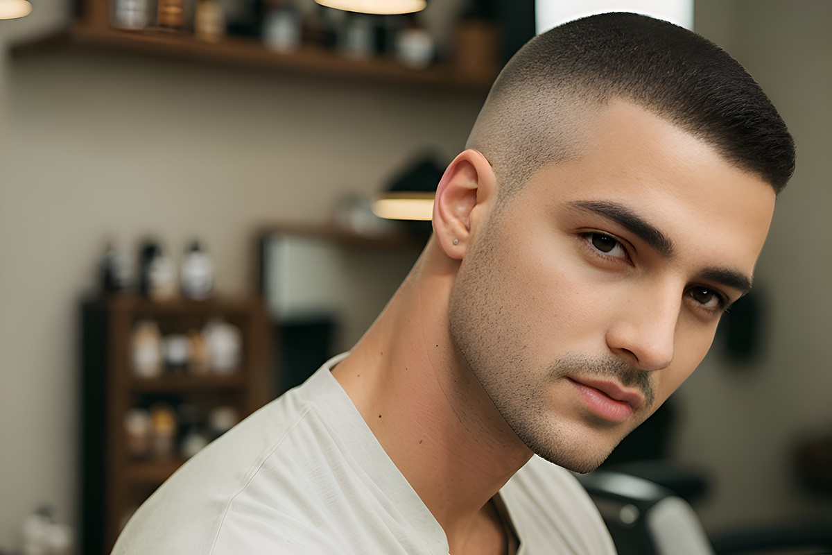 Fryzura Buzz Cut – jak wygląda i komu pasuje? - Blog | Trena.pl Fryzura Buzz Cut – jak wygląda i komu pasuje? - Blog | Trena.pl
